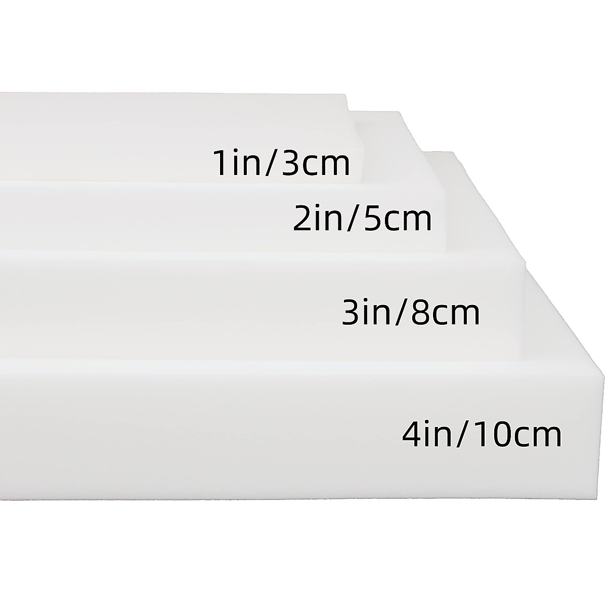 spreedling Custom Size Bench Cushion Thickened Velvet Chair Pads Sofa Cushion, Meditation pad Indoor, Removable Cover Included, Refurbishment Pads/Cushions for Window Bench Tatami Couch,Custom Black