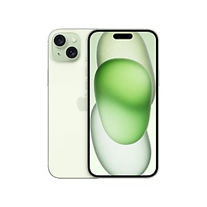 Boost Infinite iPhone 15 Plus (128 GB) — Green [Locked]. Requires unlimited plan starting at $60/mo.