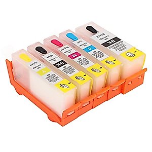 Ink Cartridge, 5 X 4 Color PP Ink Cartridges for Test Paper (125-125)