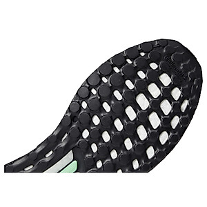 adidas Men's Ultraboost 1.0 Running Shoe, Black/Black/Beam Green, 11