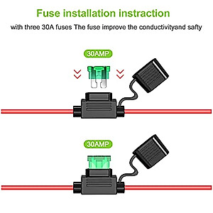 ZLWAWAOL Power Wheel Adapter with Fuse & Switch,Battery Adapter for Ryobi 18V Battery, with 14 Gauge Wire,Power Convertor for DIY Ride On Truck,RC Toys,Robotics and Work Lights
