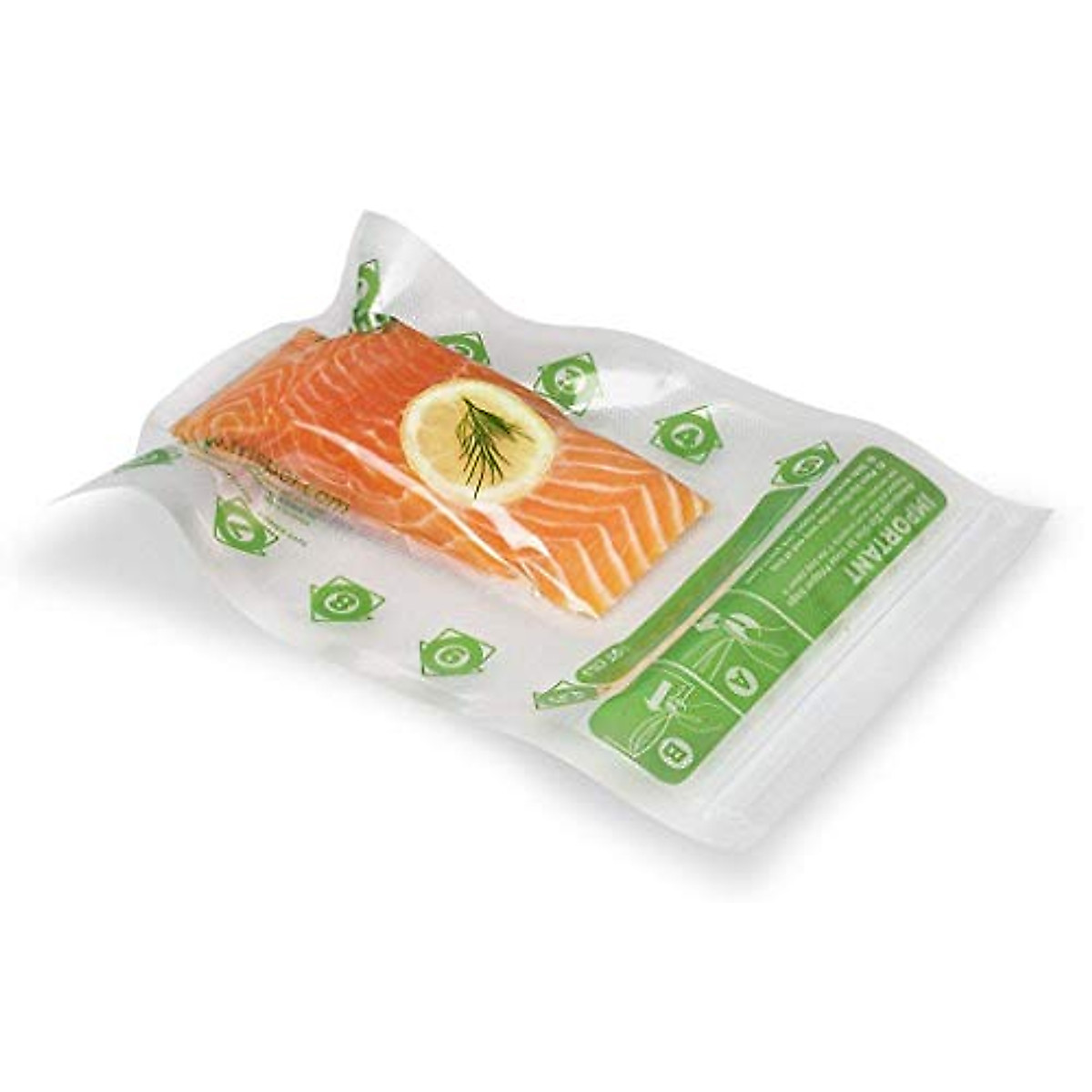 Oliso Pro VAC-SNAP Bags for Oliso Vacuum Sealers (28 Medium 1 Quart Bags, 20 Large 1 Gallon Bags, 6 Jumbo 2 Gallon Bags)