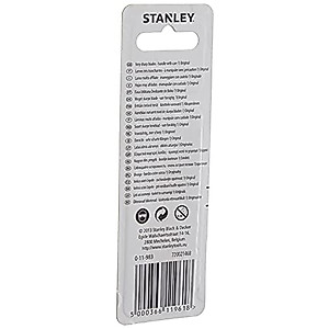 Stanley 0-11-983 unperforated Trimming Knife Blade "1996" (5 piece), Silver