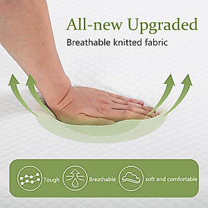 BestMassage 12 Inch Gel Memory Foam Mattress for Cool Sleep & Pressure Relief, Medium Firm Single Twin Mattress for Kids, Bed-in-a-Box, CertiPUR-US Certified,White