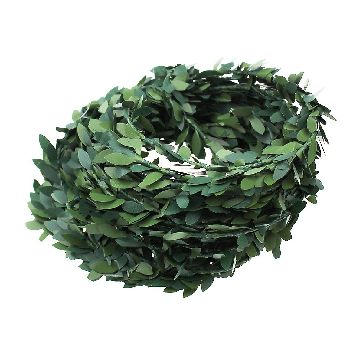 LJY 32.8 Yards Artificial Ivy Garland Foliage Green Leaves Fake Vine for Wedding Party Ceremony DIY Headbands