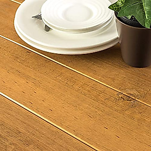 Zinus Becky Farmhouse Wood Dining Table / Table Only White 45 in x 28 in x 29 in