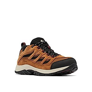 Columbia Men's Crestwood Waterproof, Elk/Black, 17