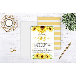 Your Main Event Prints Sunflower Baby Shower Bundle
