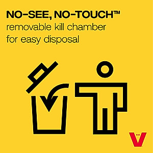 Victor M250S Indoor Electronic Humane Mouse Trap - No Touch, No See Electric Mouse Trap