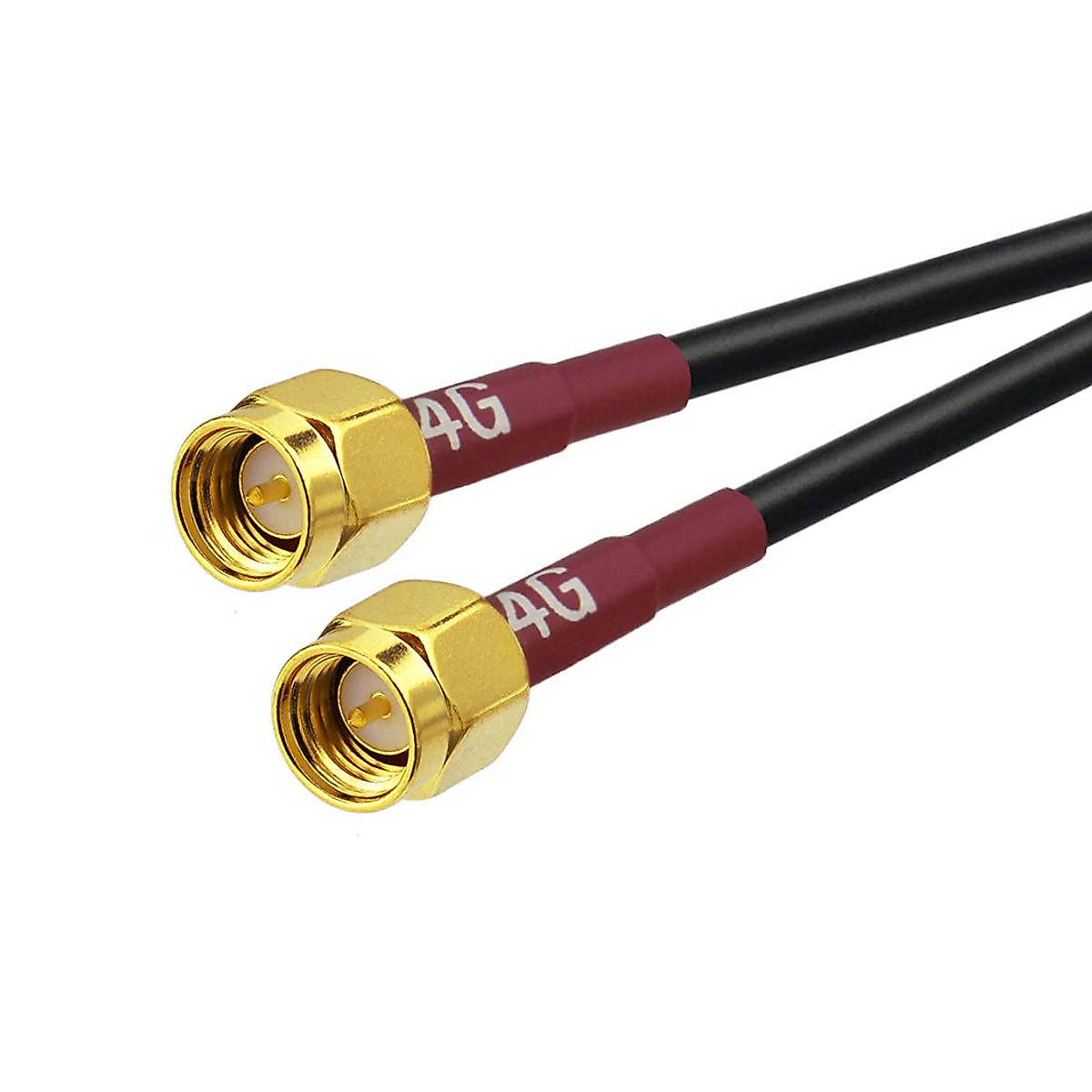 Bingfu 4G LTE SMA Male MIMO Antenna Outdoor Fixed Bracket Wall Mount Waterproof Antenna for 4G LTE Wireless CPE Router Hotspot Cellular IoT Gateway Industrial Terminal Server Security Camera