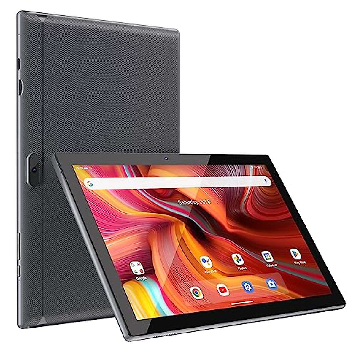 Tablet Android 11, Tablet 10 inch, 2GB RAM+64GB ROM & 512GB Expand, 2+8MP Dual Camera, 2.4G WiFi, Bluetooth, IPS Touch Screen, 6000mAh Battery, Google GMS Certified Tablets Grey