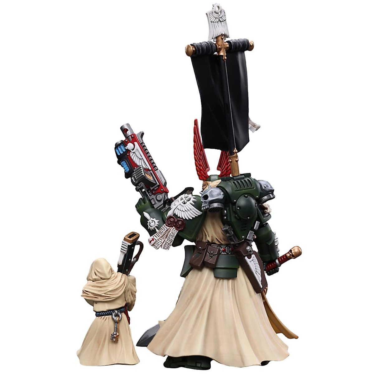 HiPlay JoyToy Warhammer 40K Collectible Figure: Dark Angels Supreme Grand Master Azrael 1:18 Scale Action Figures JT7899 (JT7899 Azrael)