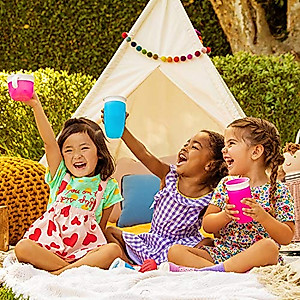 Munchkin® Nibbles & Giggles Toddler Gift Set, Includes 10oz Miracle 360 Cup and Snack Catcher, Pink