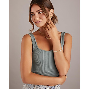 PAVOI 14K Gold Plated 925 Sterling Silver Posts Chunky Hoop Earrings | Statement Huggie Hoops for Women | Lightweight White Gold Dome Earrings