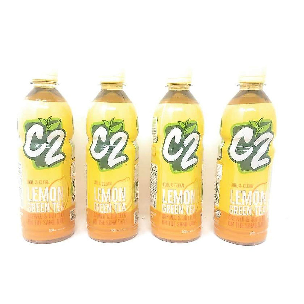 C2 Lemon Green Tea 500ml, 4 Pack