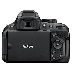 Nikon D5200 Digital SLR Camera Body Only - Black (24.1MP) 3 inch LCD