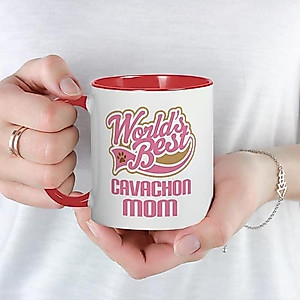 CafePress Cavachon Dog Mom Mug Ceramic Coffee Mug, Tea Cup 11 oz