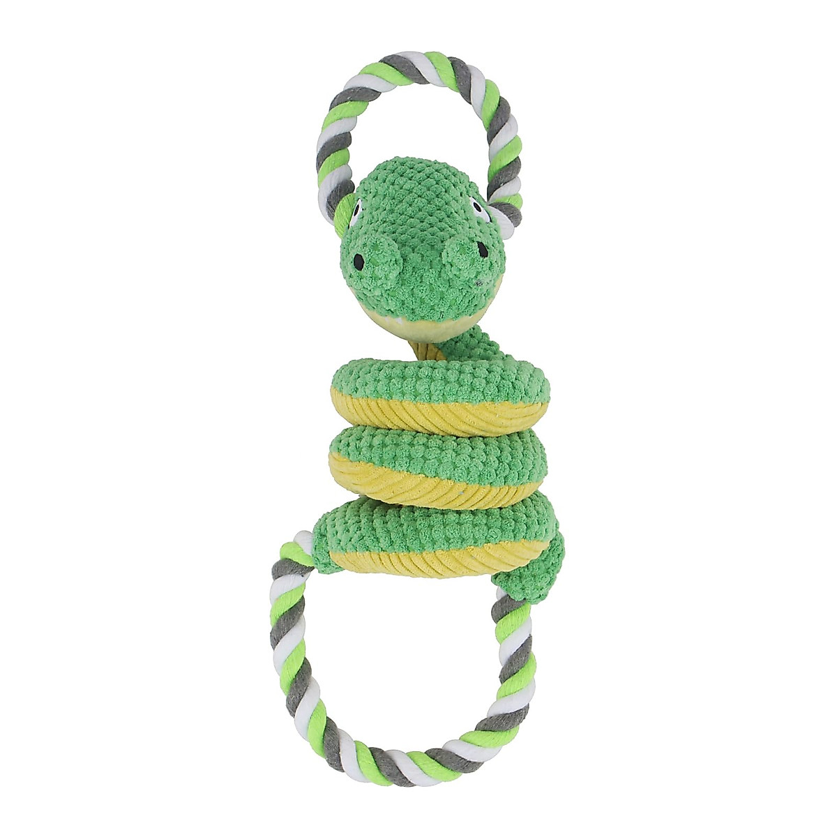 PIANG GOUER Squeaky Dog Toys,Durable Tough Dog Toys,Stuffed Animal Dog Chew Toy with Durable Soft Fabric,Interactive Rope Dog Toys for Small, Middle and Large Dogs Plush Dog Toys,Crocodiles