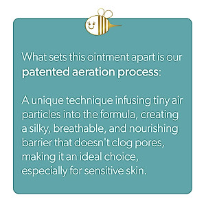 Waxelene Original Aerated Balm, Travel Jar, Organic Multipurpose Ointment the Petroleum Jelly Alternative Eczema Dry Sensitive Skin Face Moisturizer