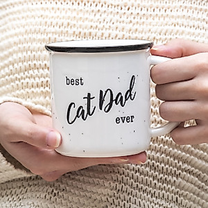MAINEVENT Best Cat Dad Ever Mug 11 Ounce, Novelty Coffee Mug, Cat Mug Dad, Best Cat Dad Mug, Cool Mug, Best Cat Dad Coffee Mug, Cat Dad Mug Men, Cat Dad Gifts Mug Cat Lover Gifts Men from Mama