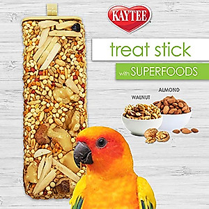Kaytee Avian Superfood Treat Stick Almond & Walnut 5.5 Ounces
