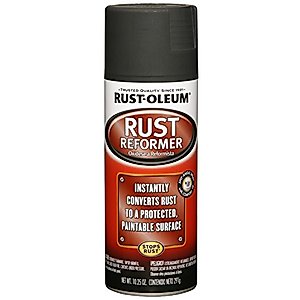 Rust-Oleum 248658 Rust Reformer Spray, 10.25 oz, Black