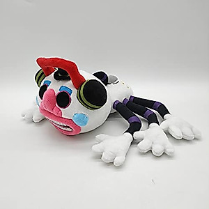 Gzcvba Dj Music Man Plush,Monster Spider Horror Plushie,Security Breach Stuffed Animal Doll Toys for Game Fans (DJ Music Man)