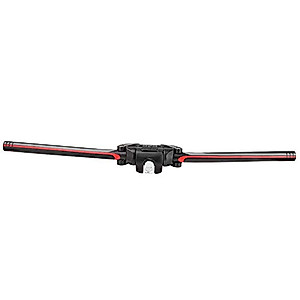 SUNGOOYUE Bike Handlebar Quality Aluminum Alloy Folding Handlebar Mountain Bike Handlebars with Pipe Clamp