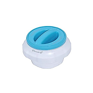 Bestway Pool Flowclear Chemical Floater with ChemGuard Protective Glove, Blue