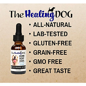 The Healing Dog: Hemp Oil for Cats & Dogs - 300mg