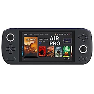 AYANEO Air PRO (AMD R5-5560U)- 5.5 Inches OLED Handheld PC Game Console Win 11 Laptop Touch Screen Video Game Console, CPU AMD Ryzen 5 5560U Processor Tablet PC,16GB RAM, 512GB Storage (Polar Black)