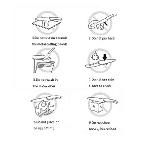 Ceramic Knife Set of 5,Sharp Ceramic Knife with Sheath,Steak Knife,Black Kitchen Knives With Anti-Slip handle,Includes 6"Chef Knife,5"Utility Knife,4"Vegetable Knife,3"Paring Knife,1''Fruit Peeler