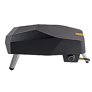 Outdoor Pizza Oven Gas Pizza Oven Portable Outside Ovens - Foldable Feet with Propane Gas Regulator and Hose, Pizza Peel, Stone. 12'' Pizza Maker for Outdoor Cooking