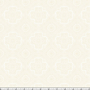 Wilmington Prints Seasons Study Grid Tonal, Fabric by The Yard (Cream)