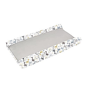 Changing Pad Cover Super Soft- Breathable Floral Changing Table Sheet Infant Changing Mat Cover for Baby Boys Girls diaper changing mattress cover Comfy & Breathable Changing Table Cover Changing Pads