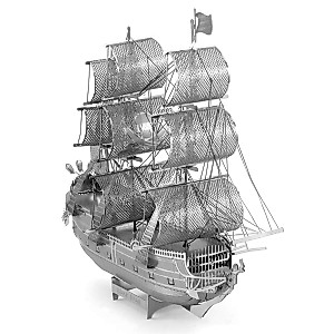 Fascinations Metal Earth Premium Series Black Pearl 3D Metal Model Kit