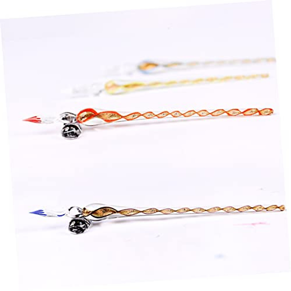 STOBOK Glass Set Ink Pen Set Vintage Gifts Crystal Glass Dip Pen Calligraphy Pen Set Glass Vintage Pen Ballpoint Pen Retro Pen Crystal Pen Pen Case Black Dip in Water Glass Dip Pen