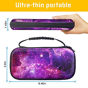 Retear Carrying Case for Nintendo Switch Lite 2019 Portable Travel Carry Cover Hard Shell Accessories with 8 Game Card Slots