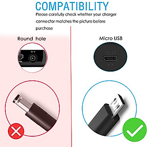 USB Power Adapter Fit for Roku Streaming Stick 3500 3600 3800/20X,Premier/Express Plus 3700 3900/10/20/00X/20X/30X/40X/31X/30R/40RW AC Charger Supply Replacement Cord Cable(Not Fit for Stick+ & Ultra)