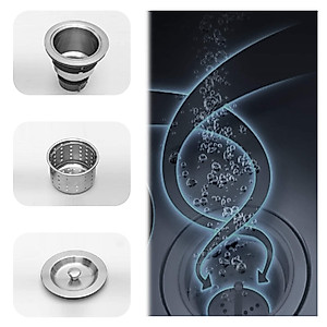 23 Undermount Kitchen Sink - Mocoloo 23x18 Inch Undermount Sink Stainless Steel 16 Gauge Single Bowl Bar Prep Deep Sinks