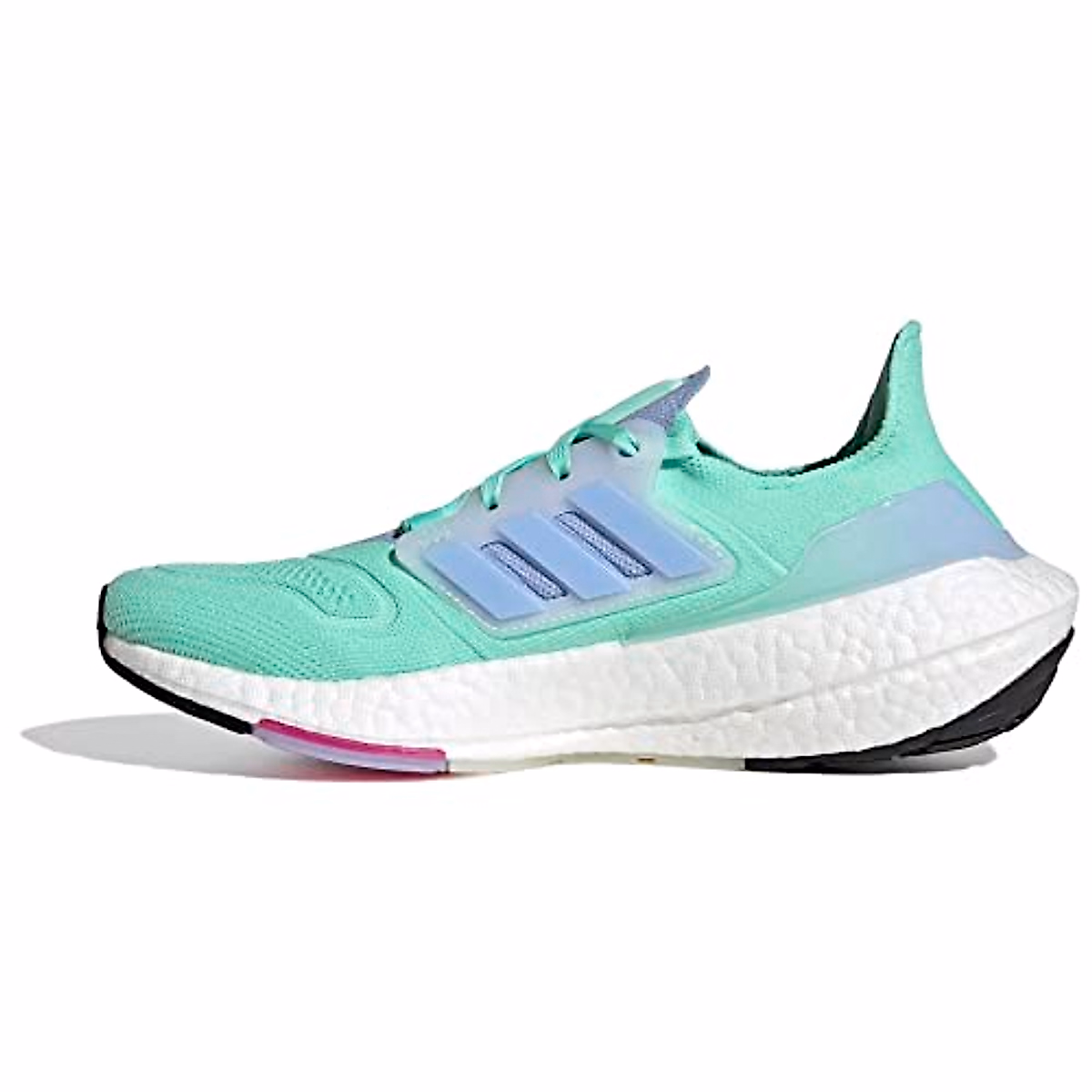 adidas Women's Ultraboost 22 Running Shoe (Pulse Mint/Blue Dawn/Crystal White, us_Footwear_Size_System, Adult, Women, Numeric, Medium, Numeric_7_Point_5)