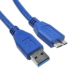 Accessory USA USB 3.0 Cable Lead Cord for Transcend TS1TSJ25H3P TS750GSJ25H3P TS500GSJ25H3P Transcend StoreJet 25H3P 1TB 1000GB 750GB 500GB Portable External Hard Drive