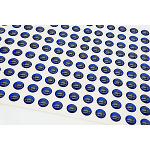 500pcs 3mm Blue 3D Holographic Fishing Lure Eyes 3D Lure Eye 3D Soft Eye 3D Holographic Lure Eye Fly Tying, Jigs, Crafts