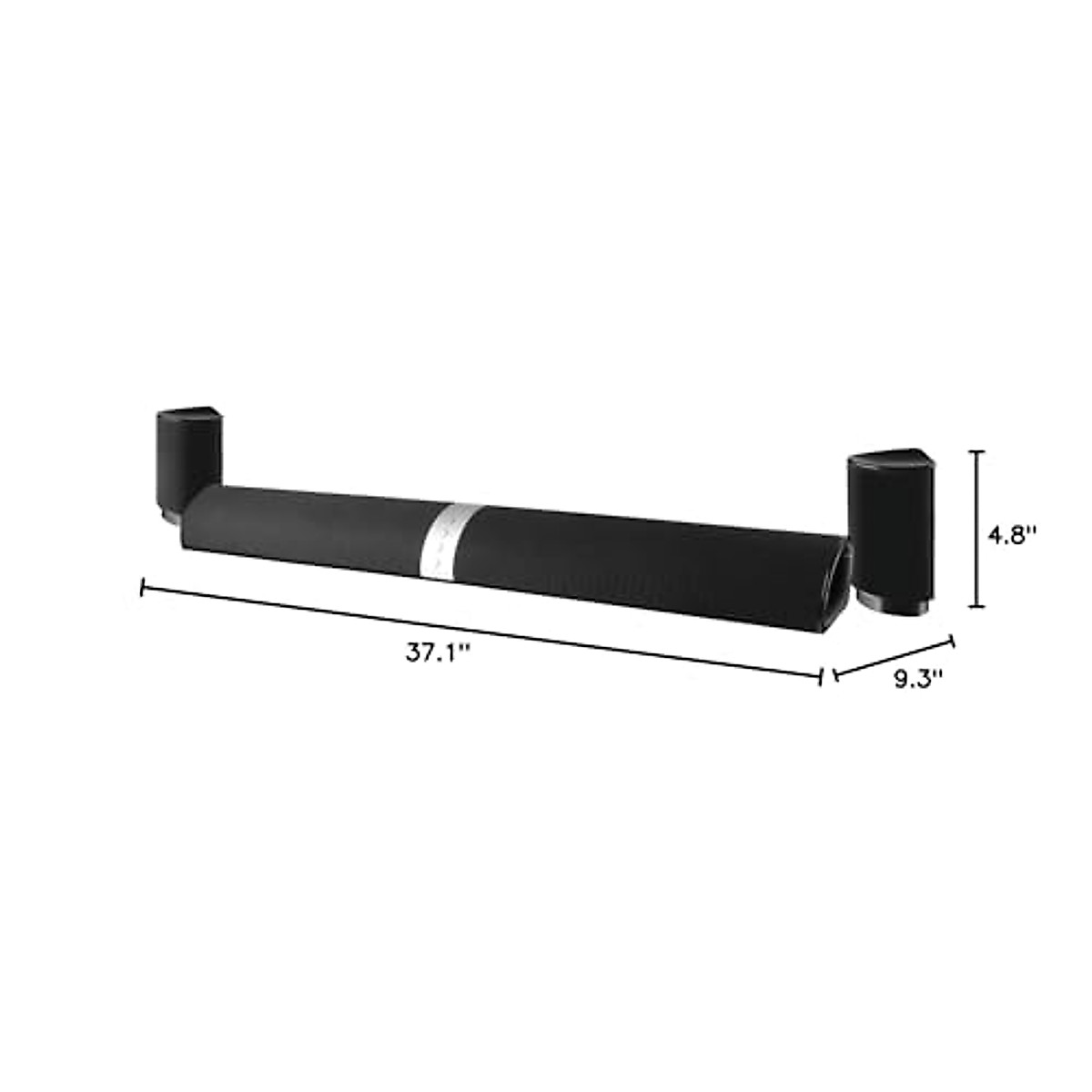 iLive iTB474B 47" Bluetooth Detachable Soundbar, Blue
