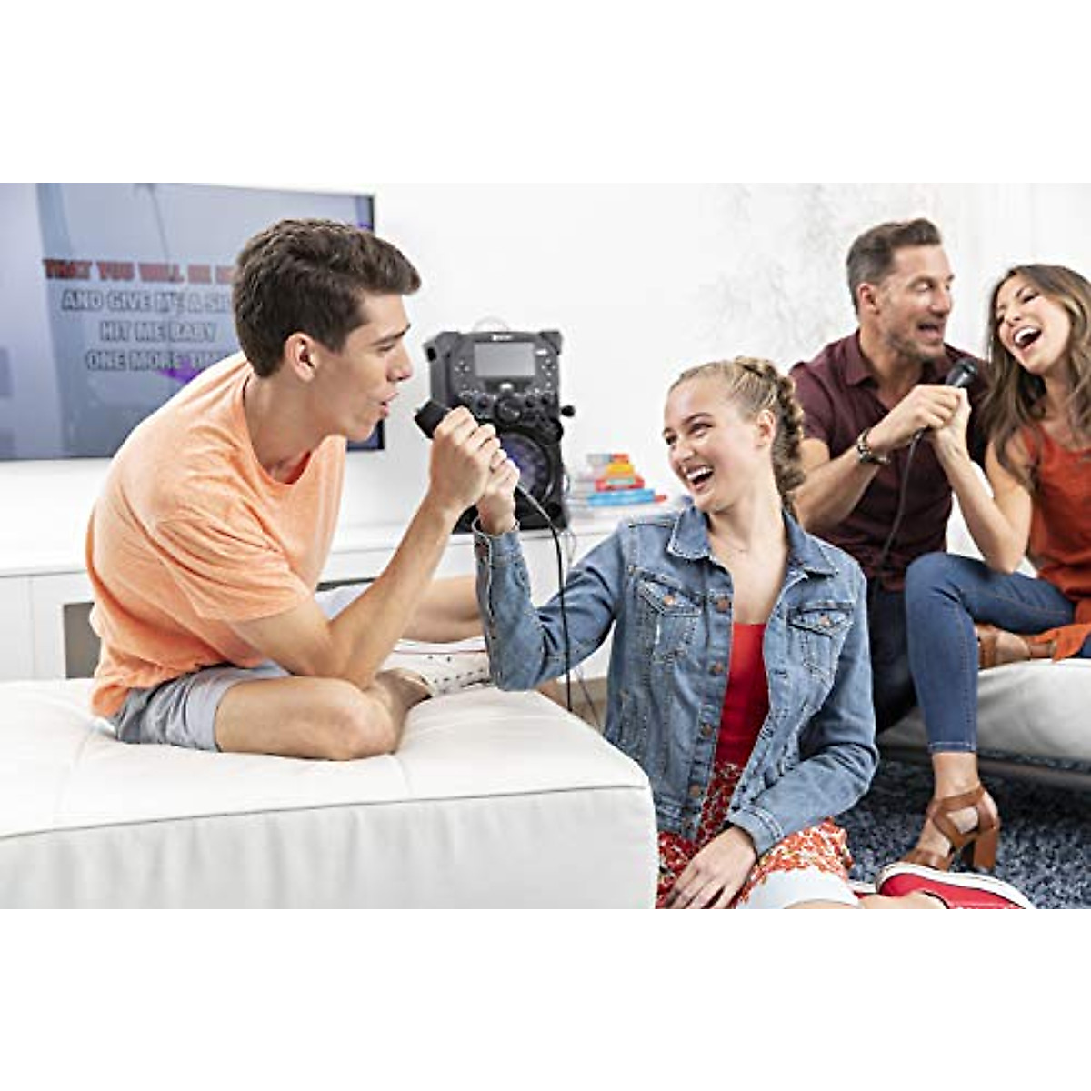 Singing Machine Festival SDL9050 with LCD Monitor, Rechargeable Battery and Bluetooth Streaming