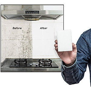 Extra Large Eraser Sponge,50 Pack Extra Thick, Long Lasting, Multi-Purpose Scrubber Foam Cleaning Pads,Magic Sponge Eraser Sponge for Bathtub, Floor, Baseboard (3.93 x 2.75 x 1.18 in)