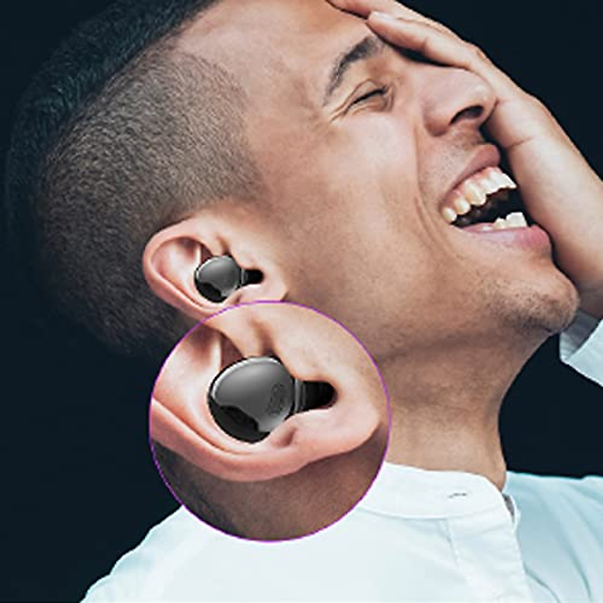 ROLEES Ear Tips for Galaxy Buds Pro, 6 Pairs Double Flange Silicone Eartips Earbuds Earplug Replacement Accessories Compatible with Samsung Galaxy Bus Pro S/M/L Size (Black)