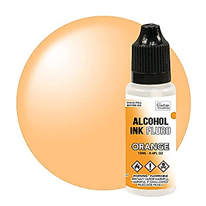 Alcohol Ink Fluro 12ml - Orange