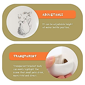 Balacoo Pet Hedgehog Drinking Bowl Water Feeder Ceramic Pet Feeder Water Dispenser