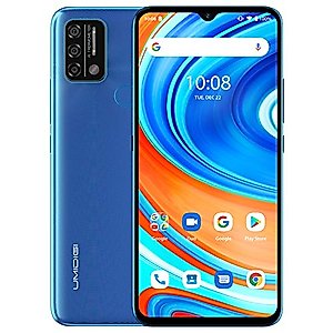 UMIDIGI A9 Cell Phone, 64GB Fully Unlocked Smartphone, 5150mAh Battery Android Phone with 6.53" HD+ Full Screen and 13MP AI Triple Camera.